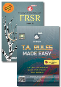 Swamy FRSR Part II TA Rules 2023 and TA Rules Made Easy 2023